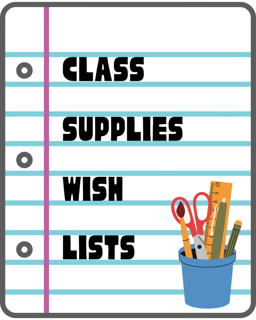 Class Supplies Wish Lists – Franklin at Brimhall Parent Organization